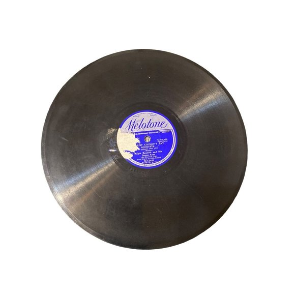 Melotone | Media | As Is Vintage Record Melotone Through My Tears Ralph ...